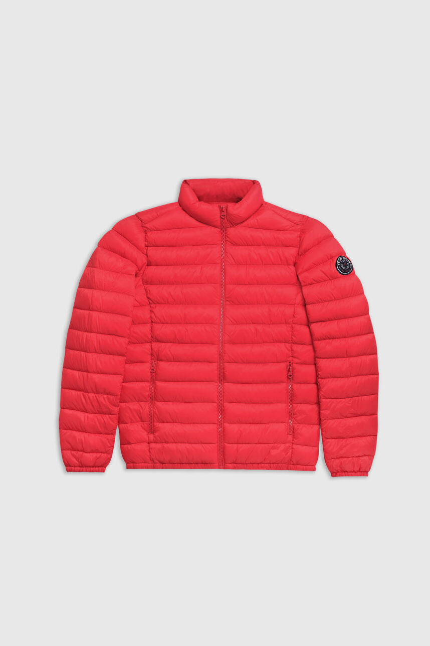 Blouson léger à col montant BLIGHT TRUE RED – Teddy Smith